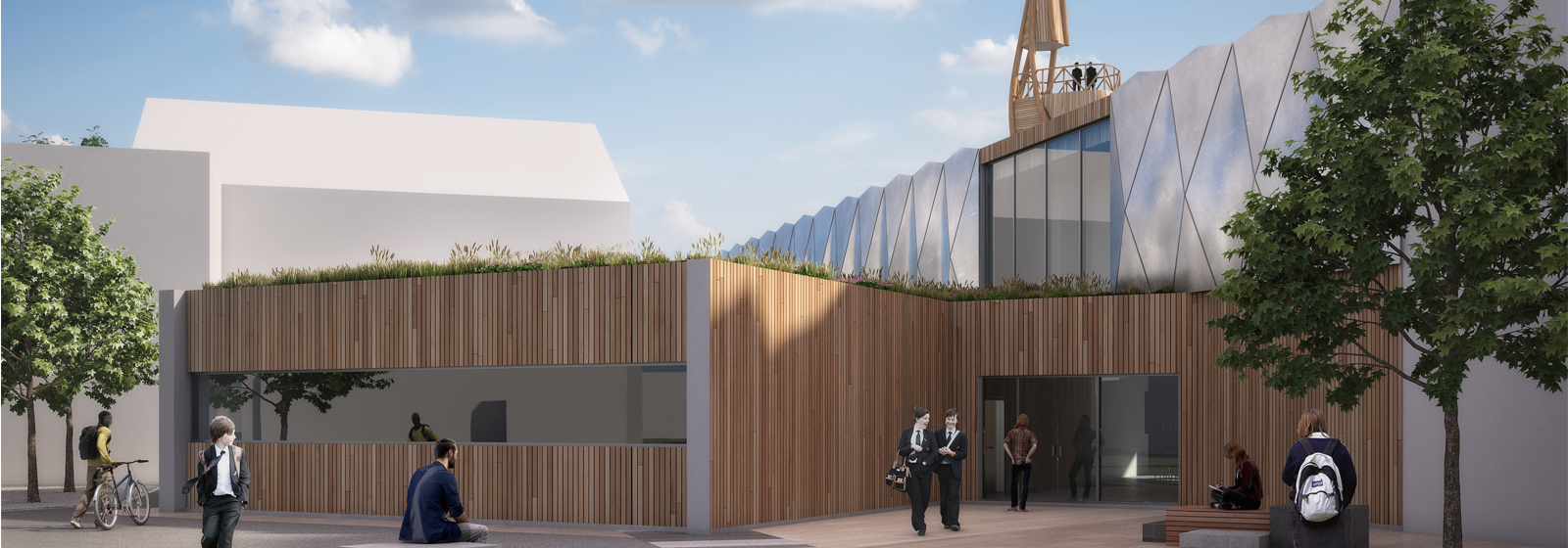 CWLC Performing Arts, Multi-functional Building and Bell Tower - One ...